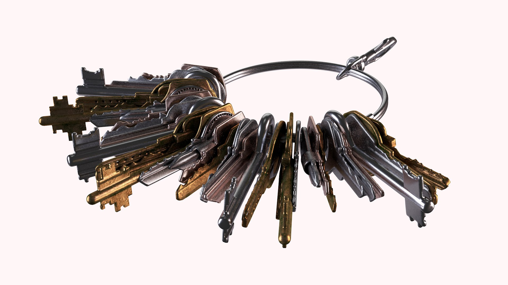 3D Key Ring - TurboSquid 1809888