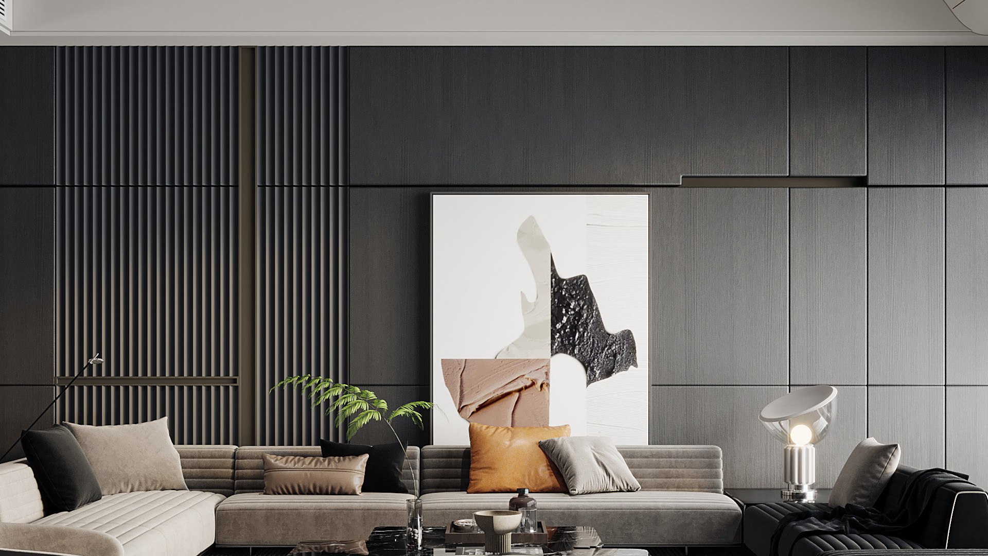 3D Modern Living Room - TurboSquid 2077473