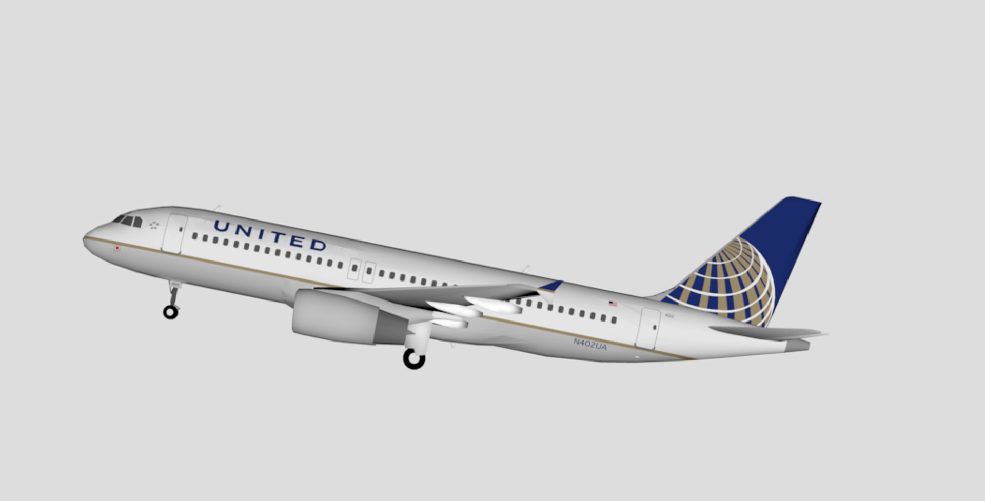 A320 3D Model - TurboSquid 1387081