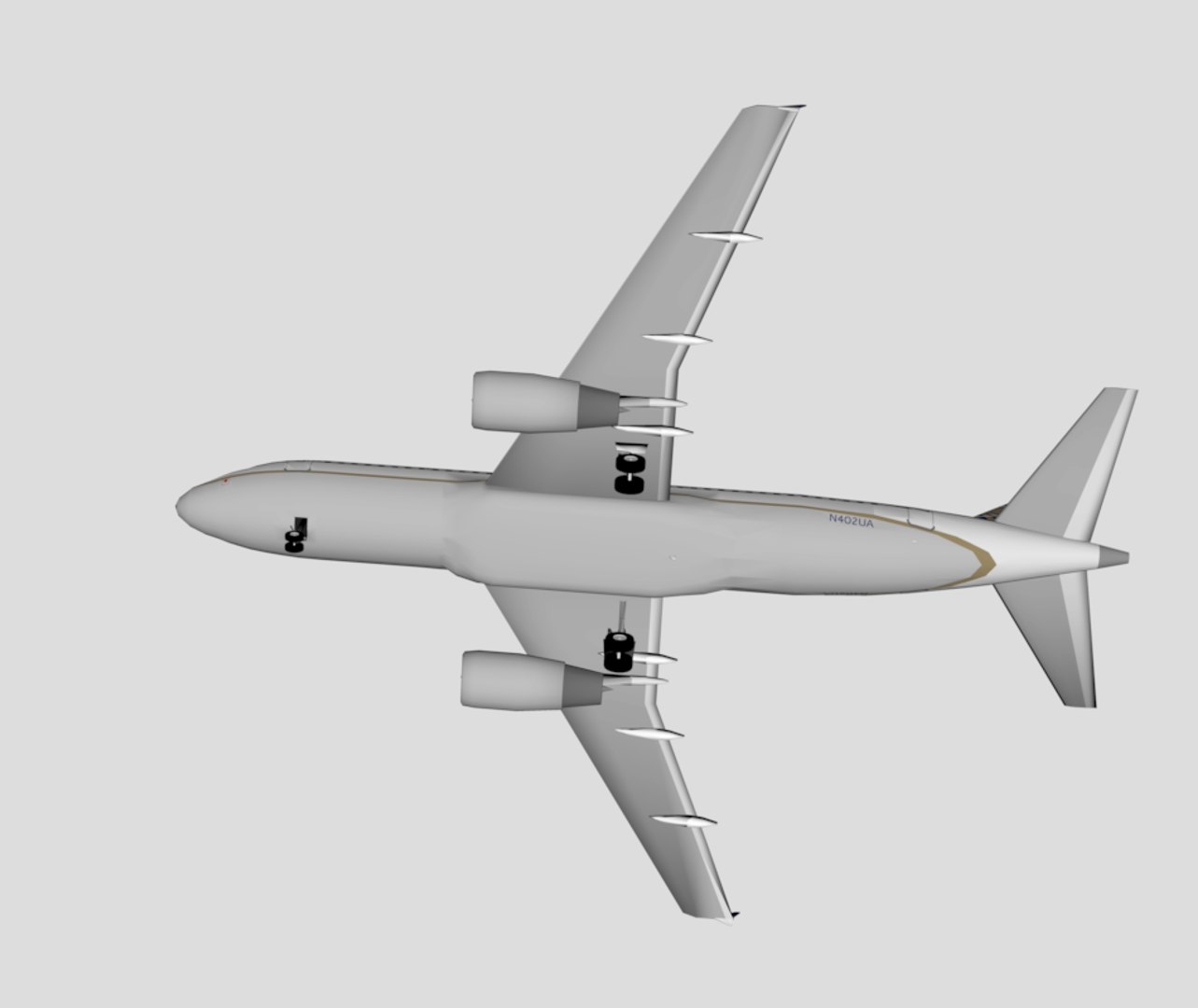 A320 3D Model - TurboSquid 1387081