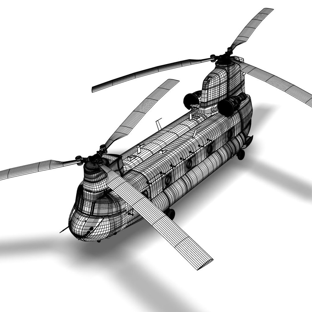 max ch-47 chinook helicopter