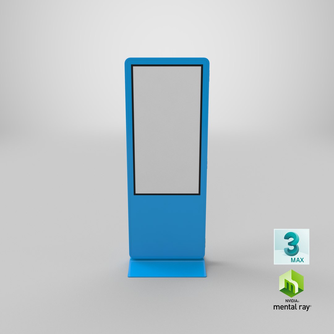 Banner Blue 3D Model - TurboSquid 1287586