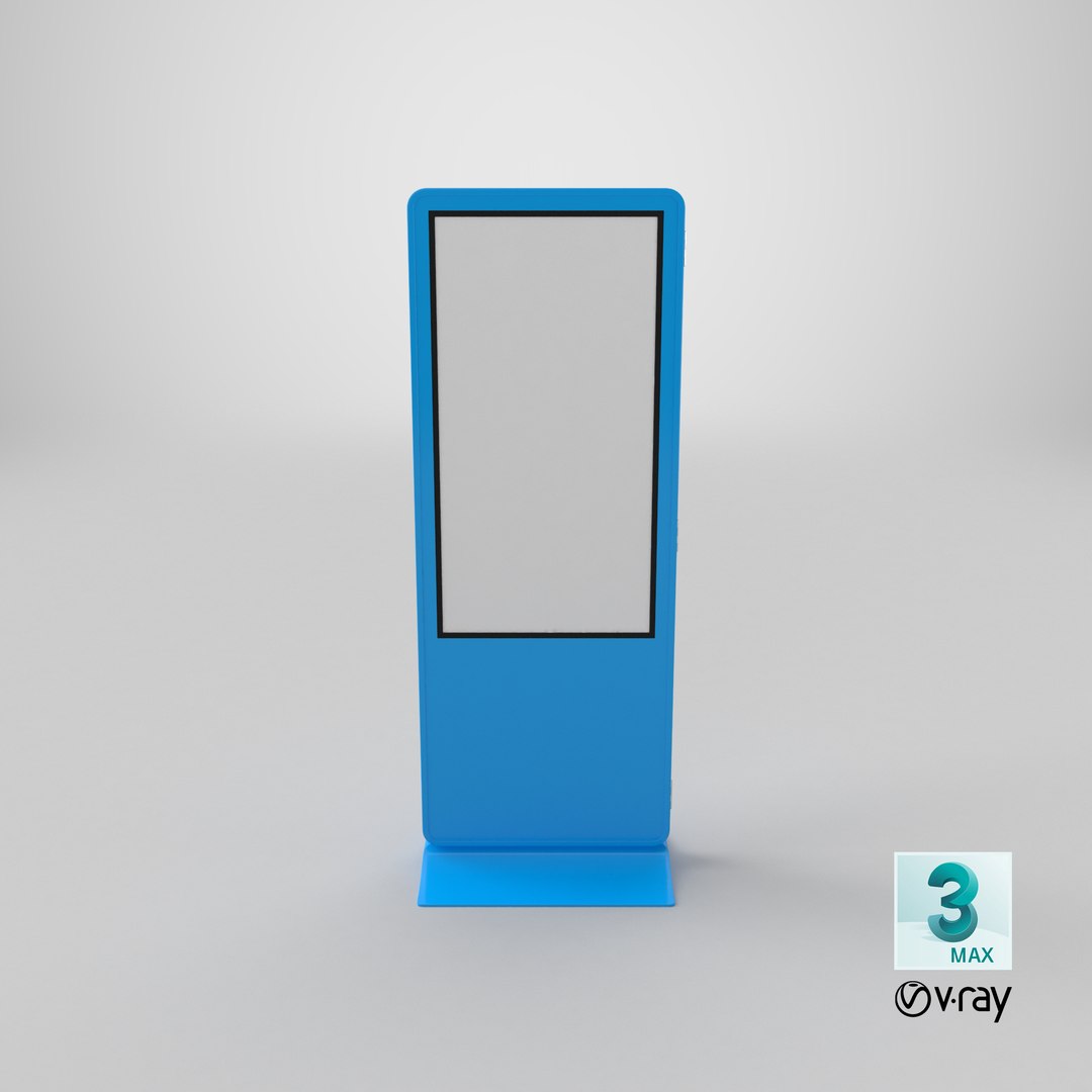 Banner Blue 3D Model - TurboSquid 1287586