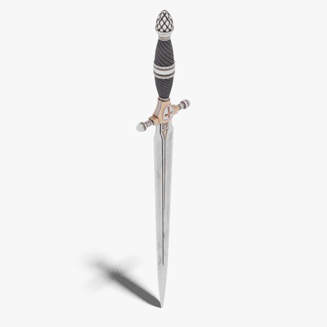 OB 00 09 Vampire Hunter Dagger 3D Model - TurboSquid 1981555