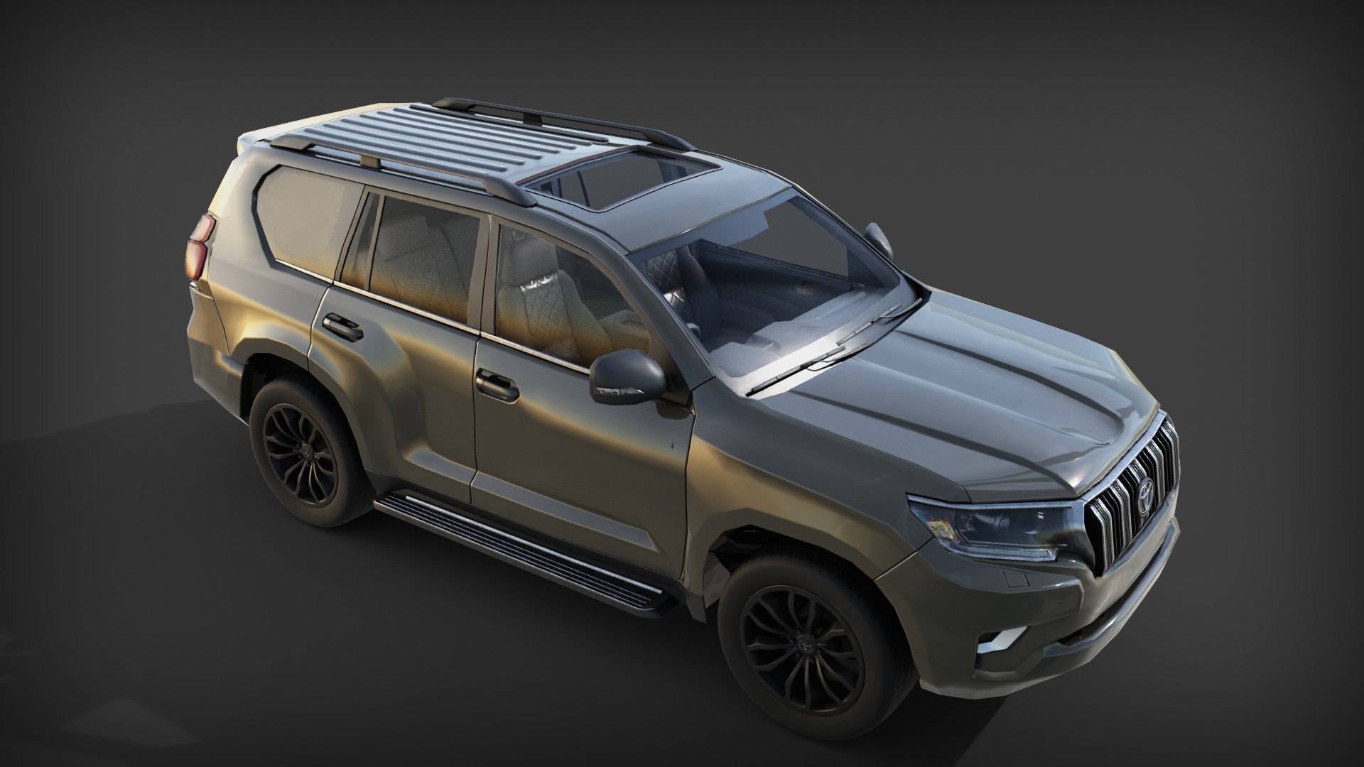 Toyota Landcruiser Prado Suv 3D - TurboSquid 2087830