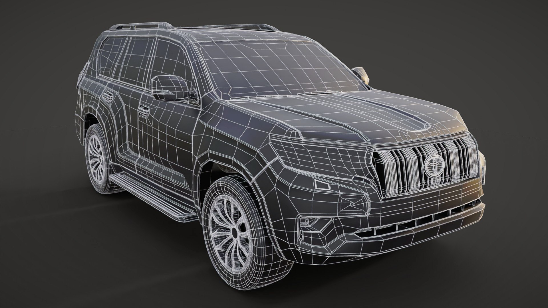Toyota Landcruiser Prado Suv 3D - TurboSquid 2087830