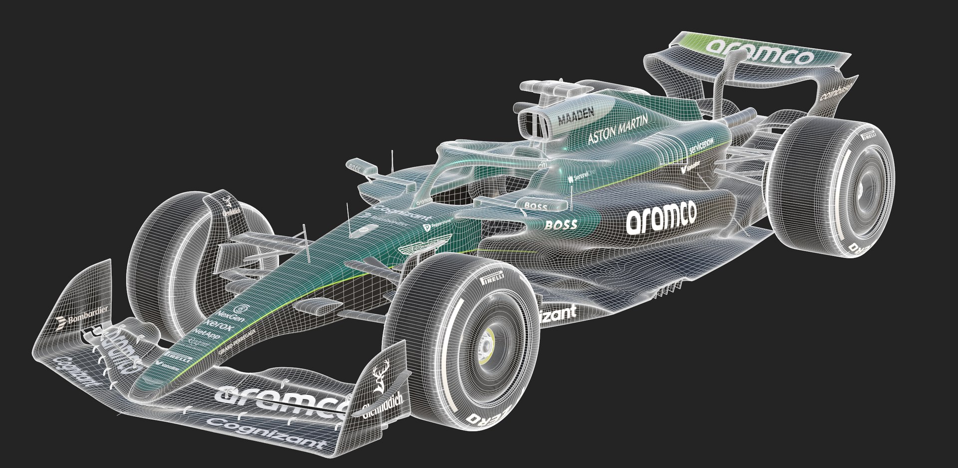 3D F1 Aston Martin AMR25 2025 Model - TurboSquid 2370176