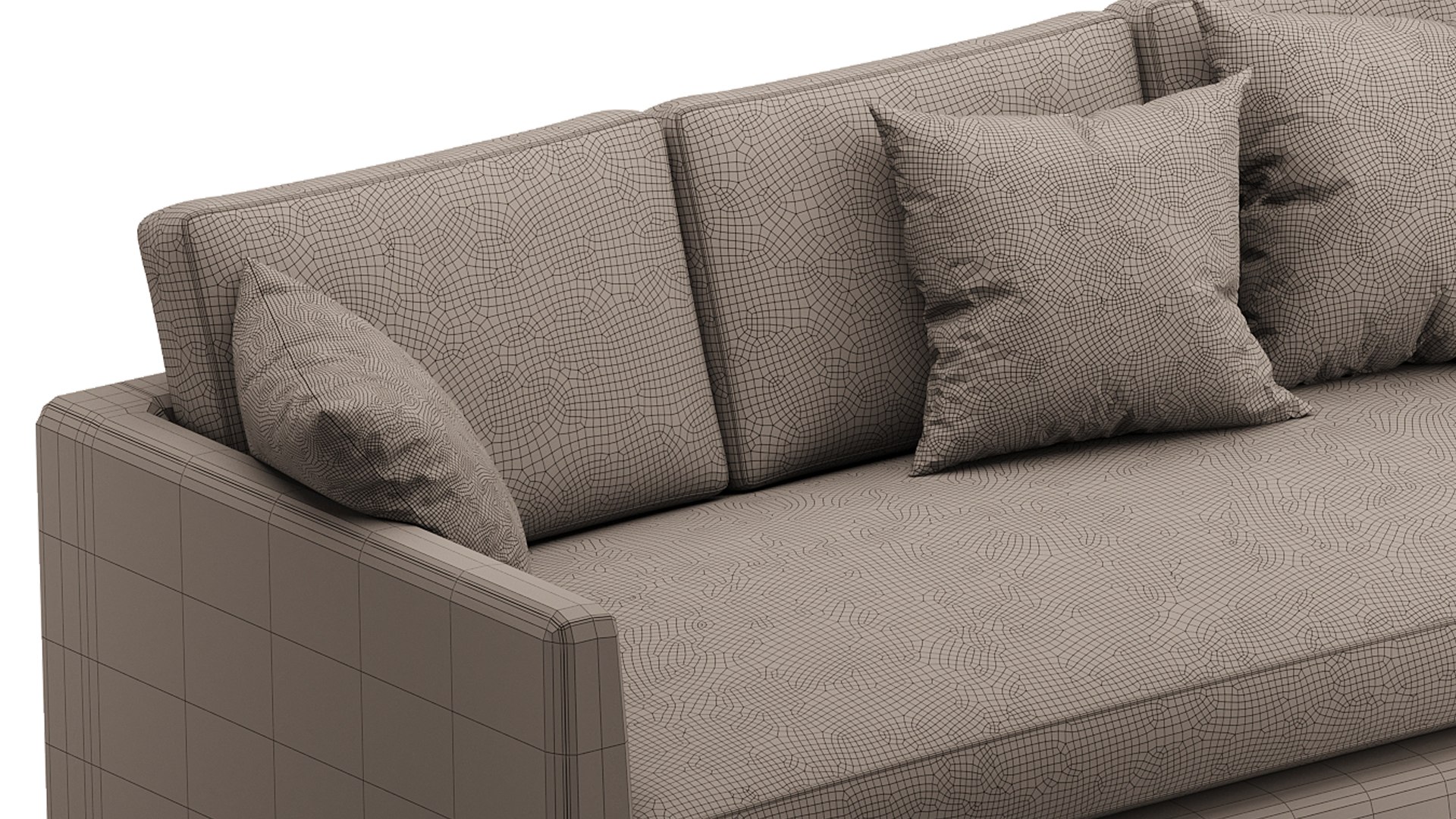 3D Hackney Sofa - TurboSquid 2298615