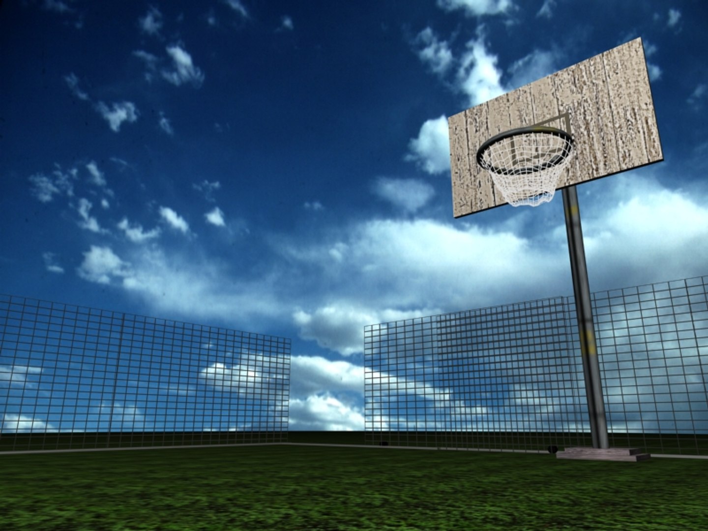 Basketball Backboard Studio 3 Max