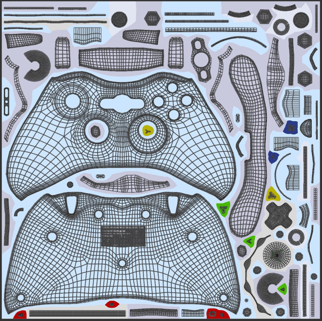 Joystick Xbox 3D Model - TurboSquid 2103962