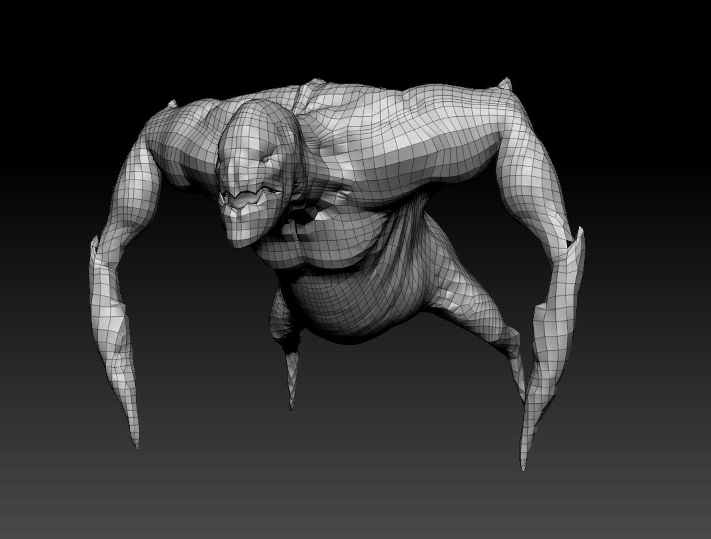 Sand Monster Creature 3d 3ds