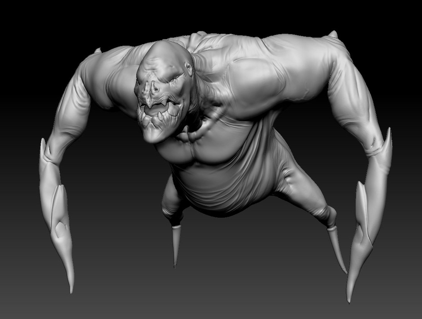 Sand Monster Creature 3d 3ds