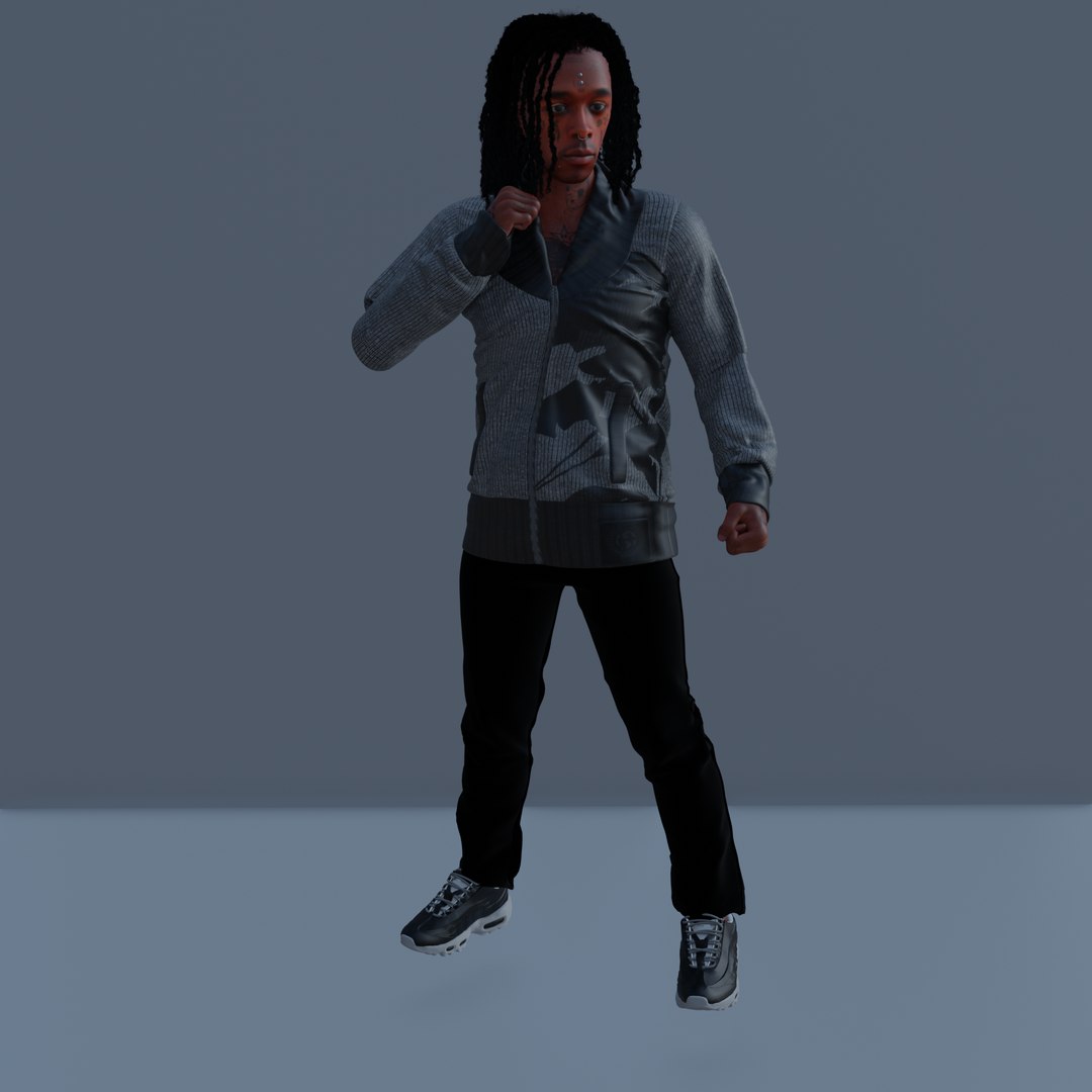 Lil Uzi Vert Model 3D - TurboSquid 1776714
