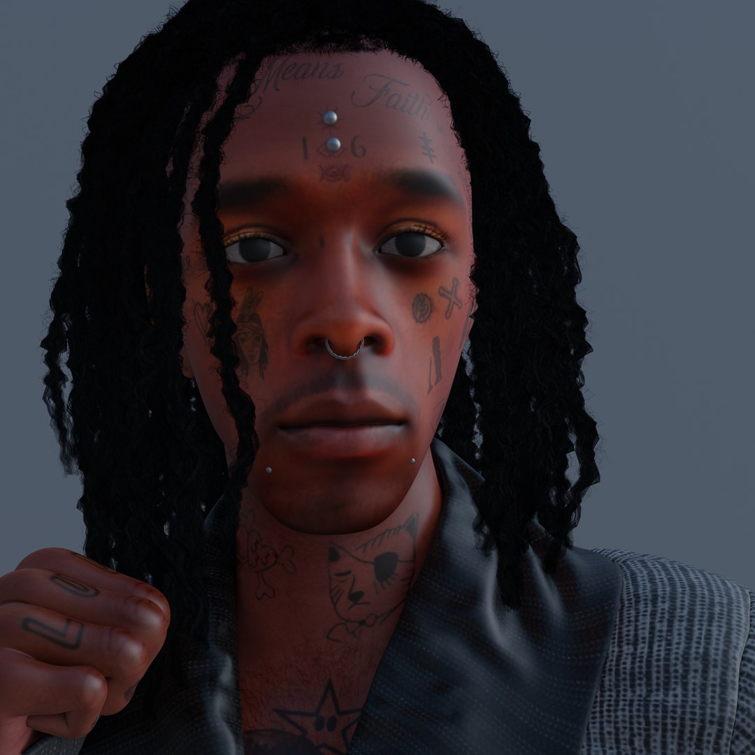 Lil Uzi Vert Model 3D - TurboSquid 1776714