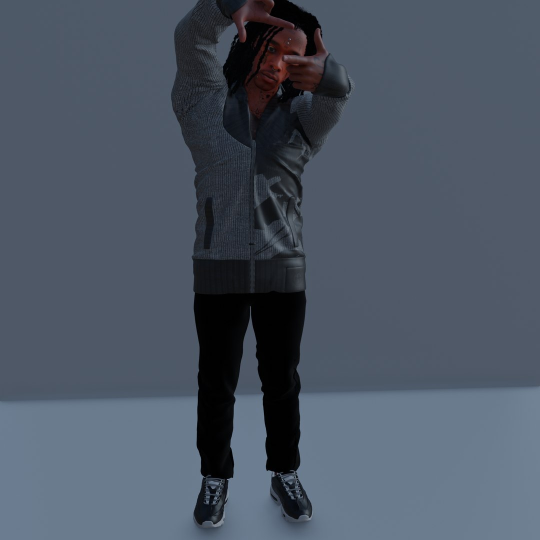 Lil Uzi Vert Model 3D - TurboSquid 1776714