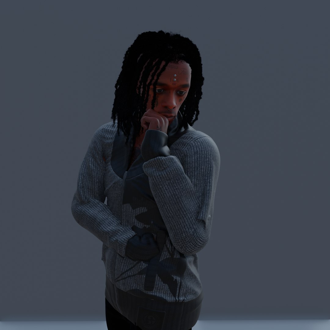 Lil Uzi Vert Model 3D - TurboSquid 1776714