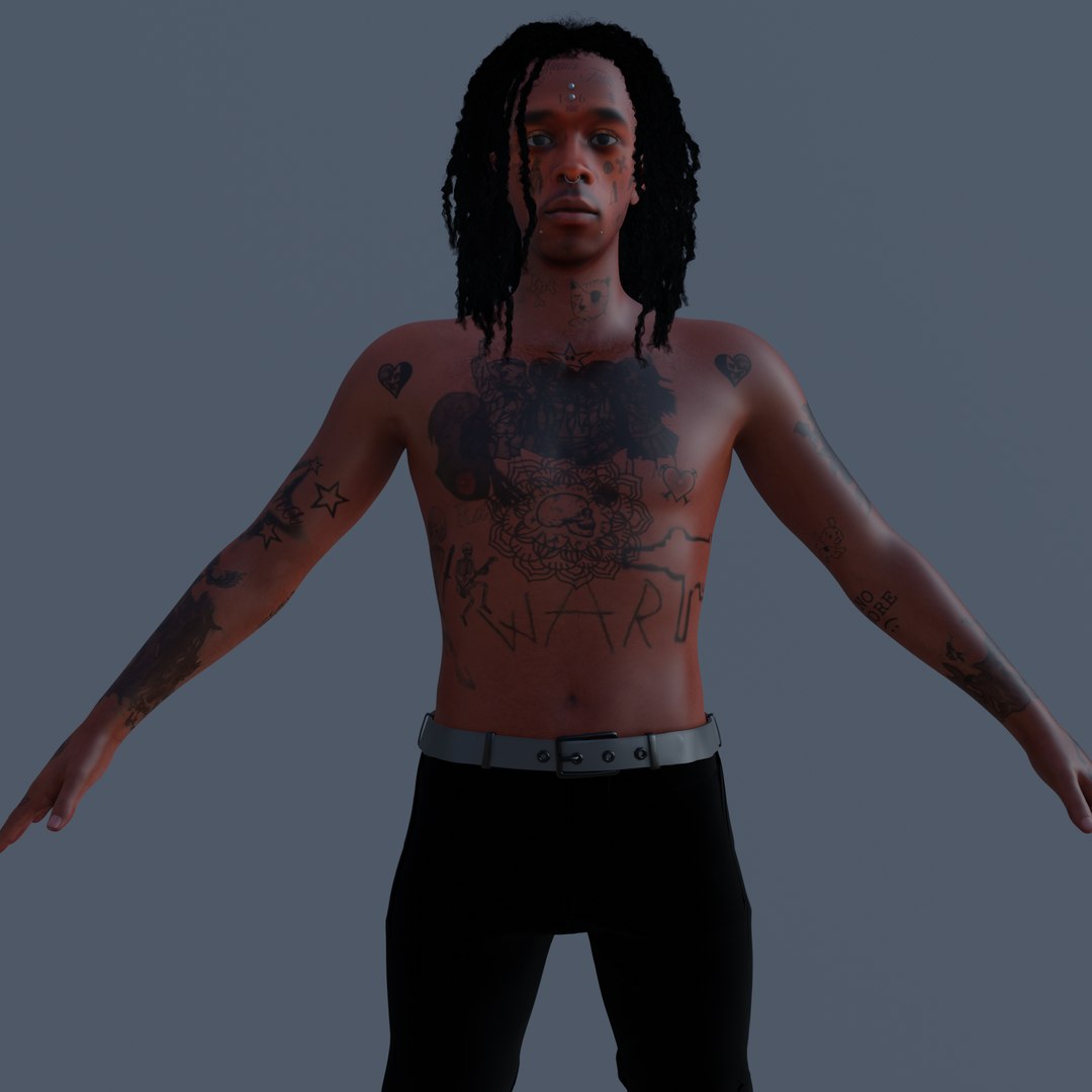 Lil Uzi Vert Model 3D - TurboSquid 1776714