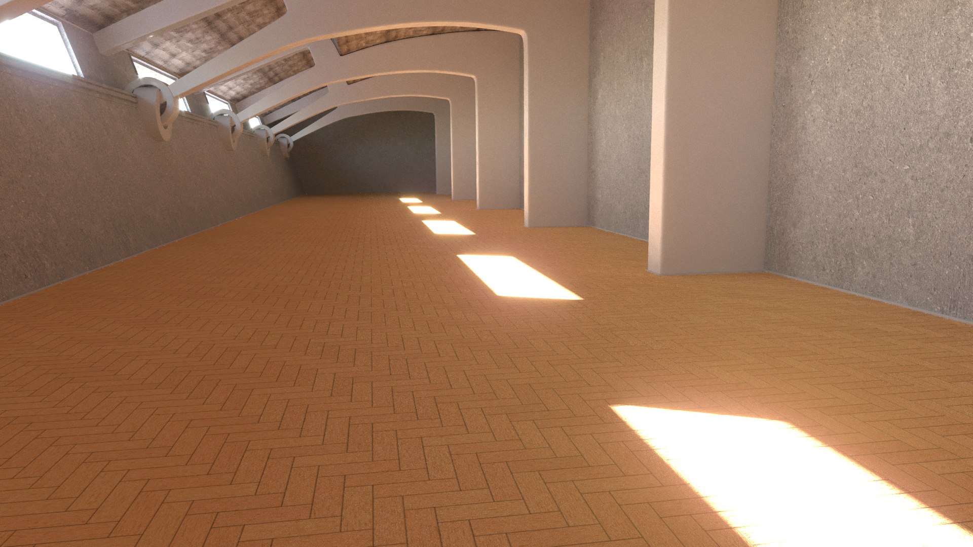 Modern Architecture Liminal Space 3D Model - TurboSquid 2129907