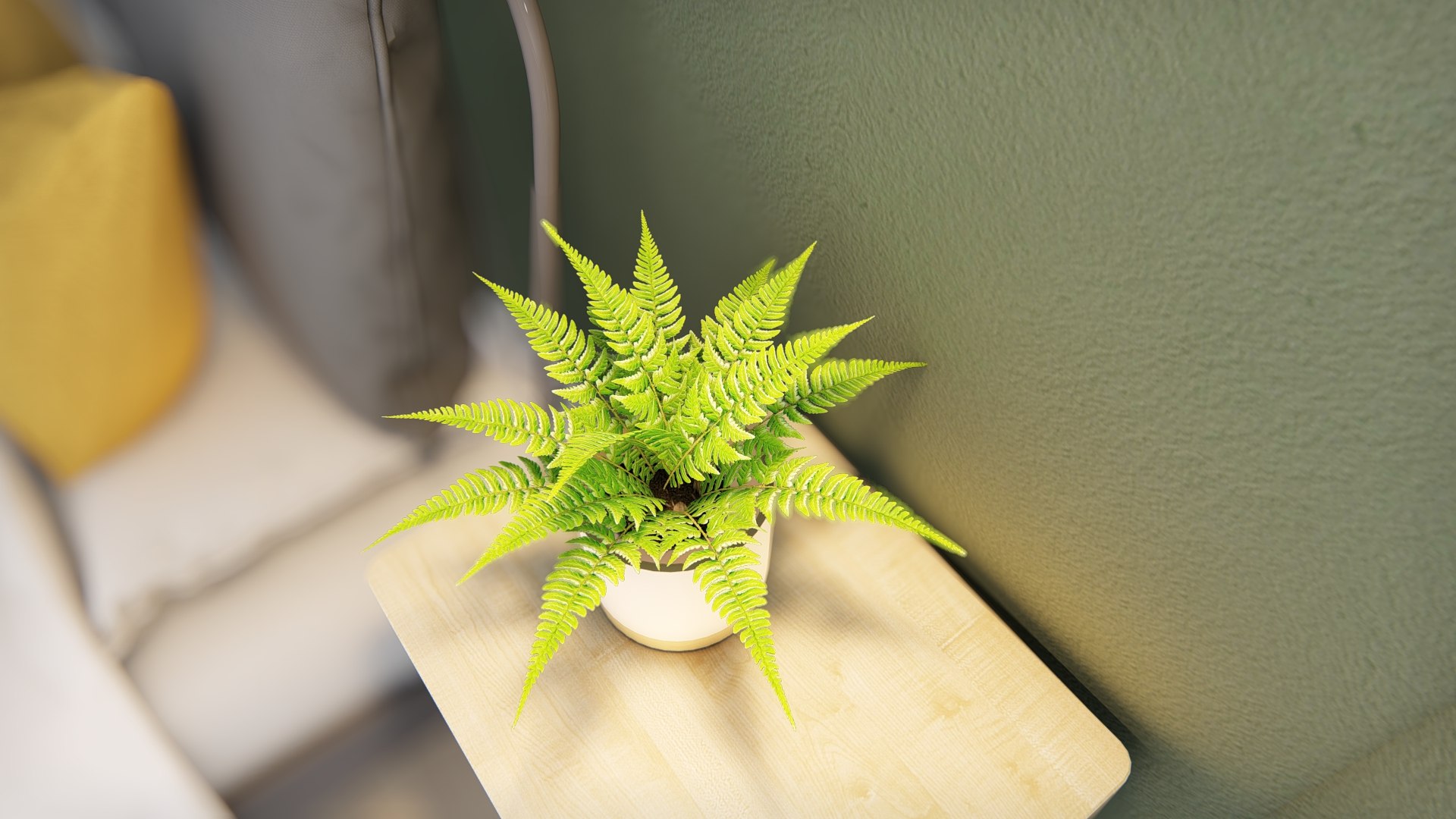 3D IKEA - FEJKA Faux Fern - Lumion Library Model - TurboSquid 2085340