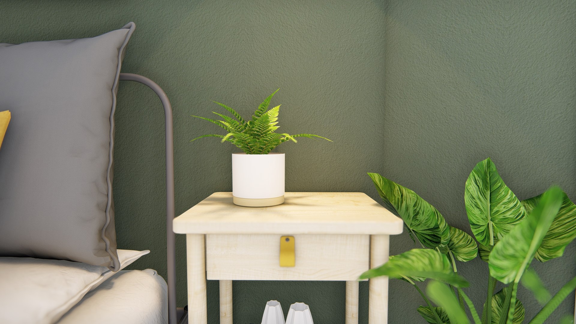 3D IKEA - FEJKA Faux Fern - Lumion Library Model - TurboSquid 2085340