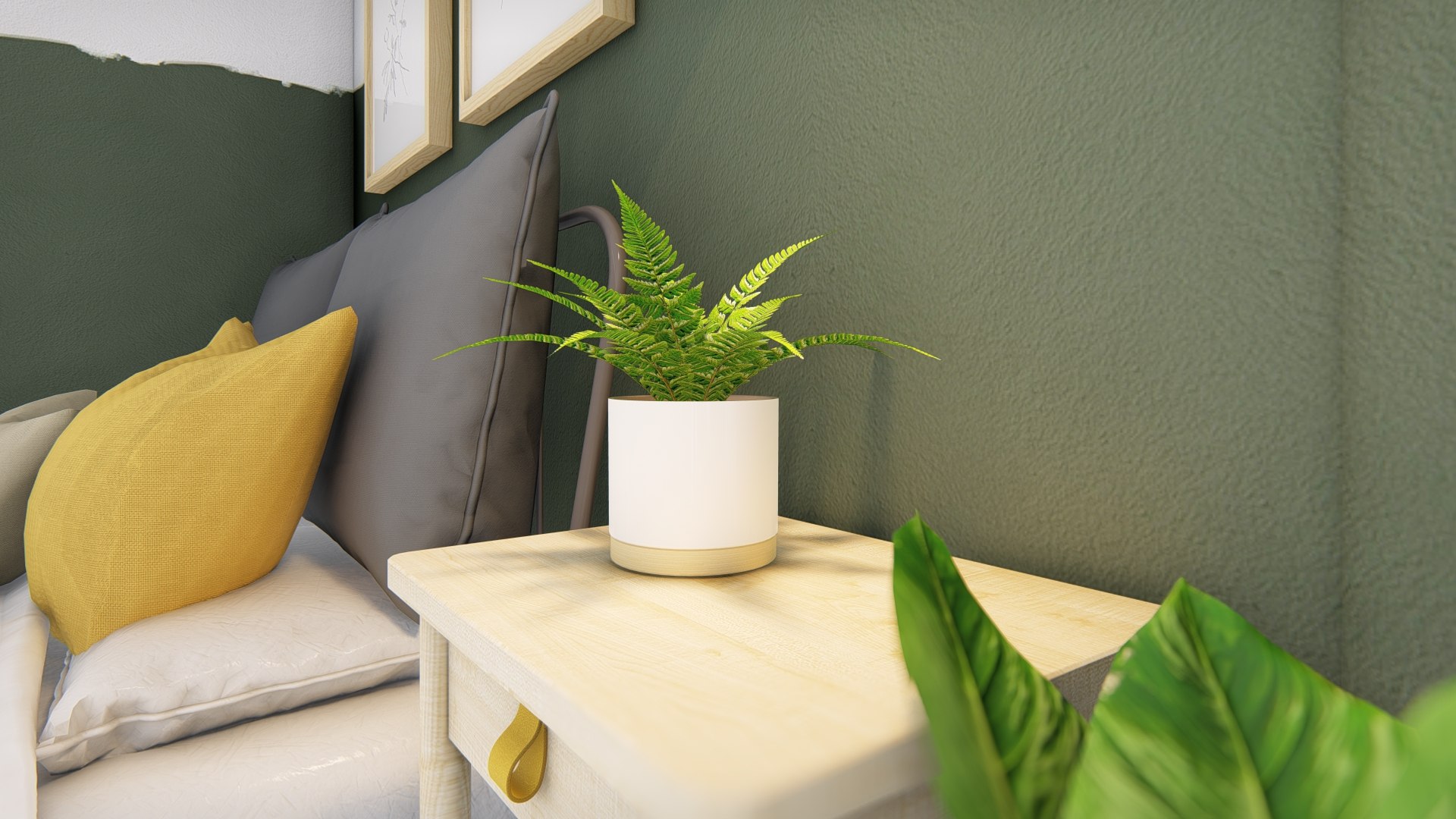 3D IKEA - FEJKA Faux Fern - Lumion Library Model - TurboSquid 2085340