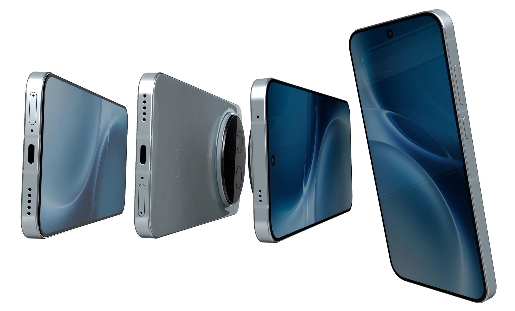 3D Vivo X300 Pro Free Blue Model - TurboSquid 2477021