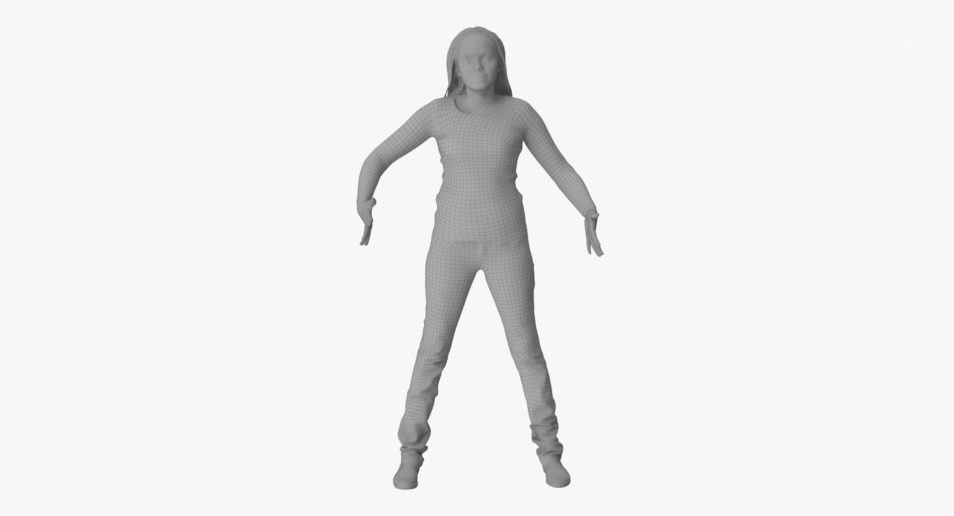 3D Leah Casual Autumn A Pose - TurboSquid 2117263