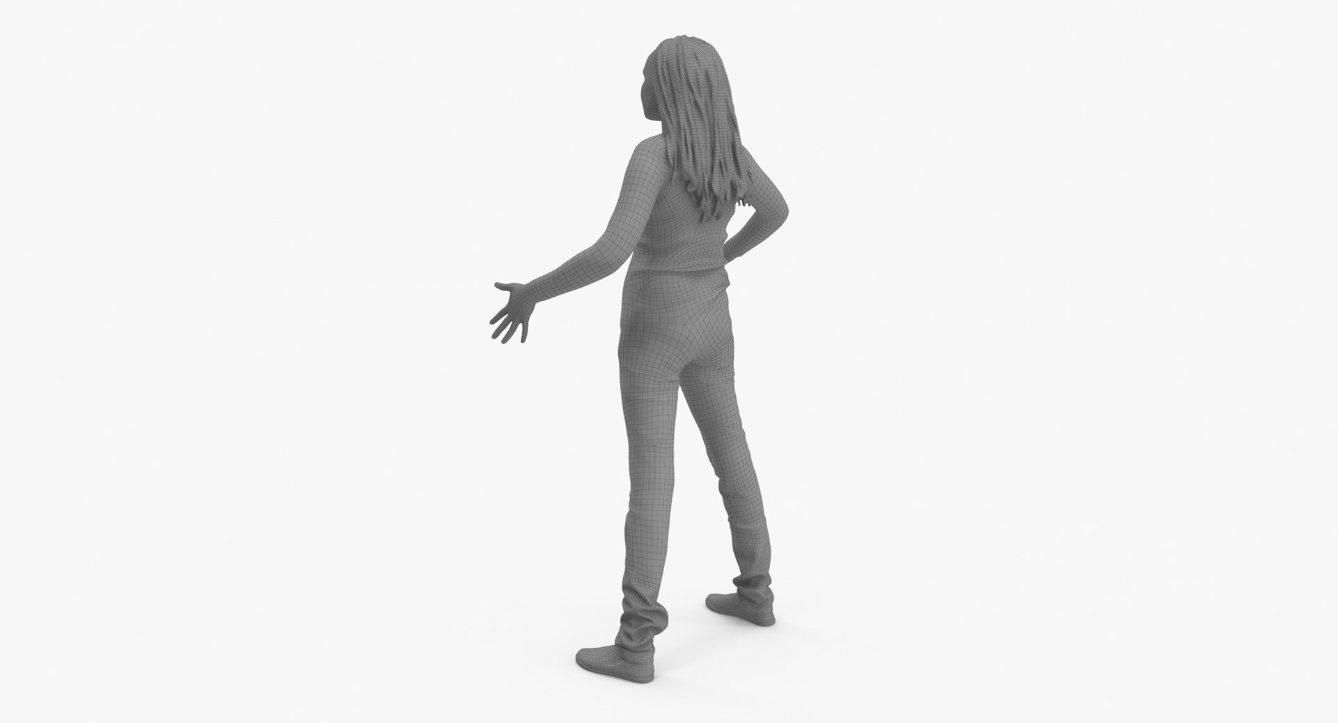 3D Leah Casual Autumn A Pose - TurboSquid 2117263