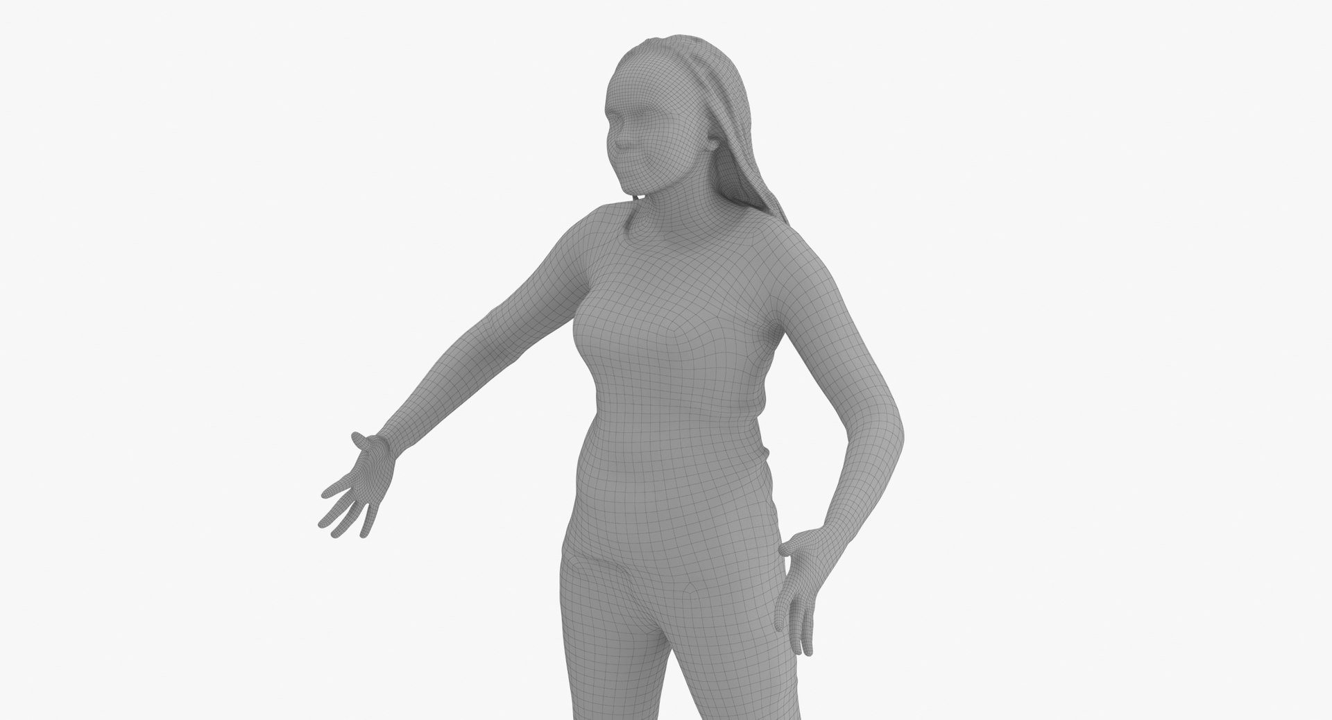 3D Leah Casual Autumn A Pose - TurboSquid 2117263