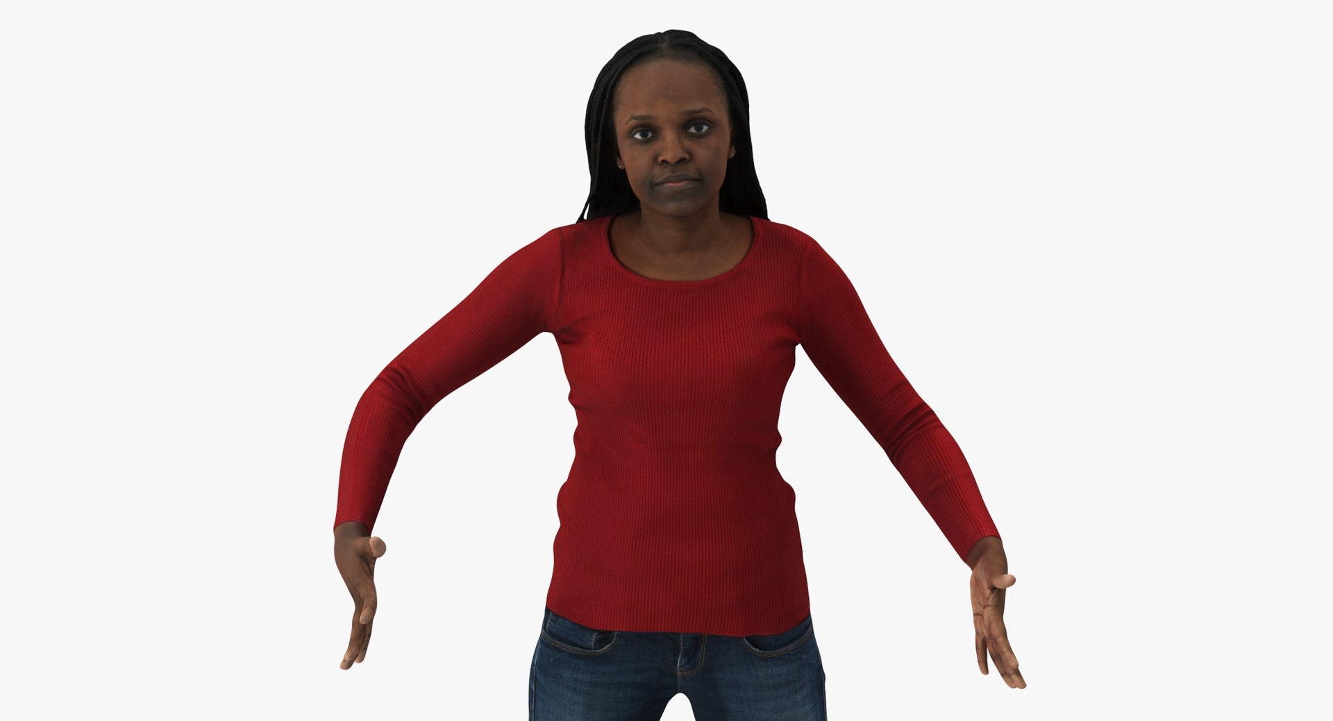 3D Leah Casual Autumn A Pose - TurboSquid 2117263