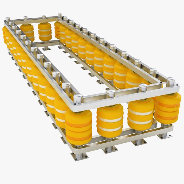 Safety roller barrier 3D model - TurboSquid 1622021