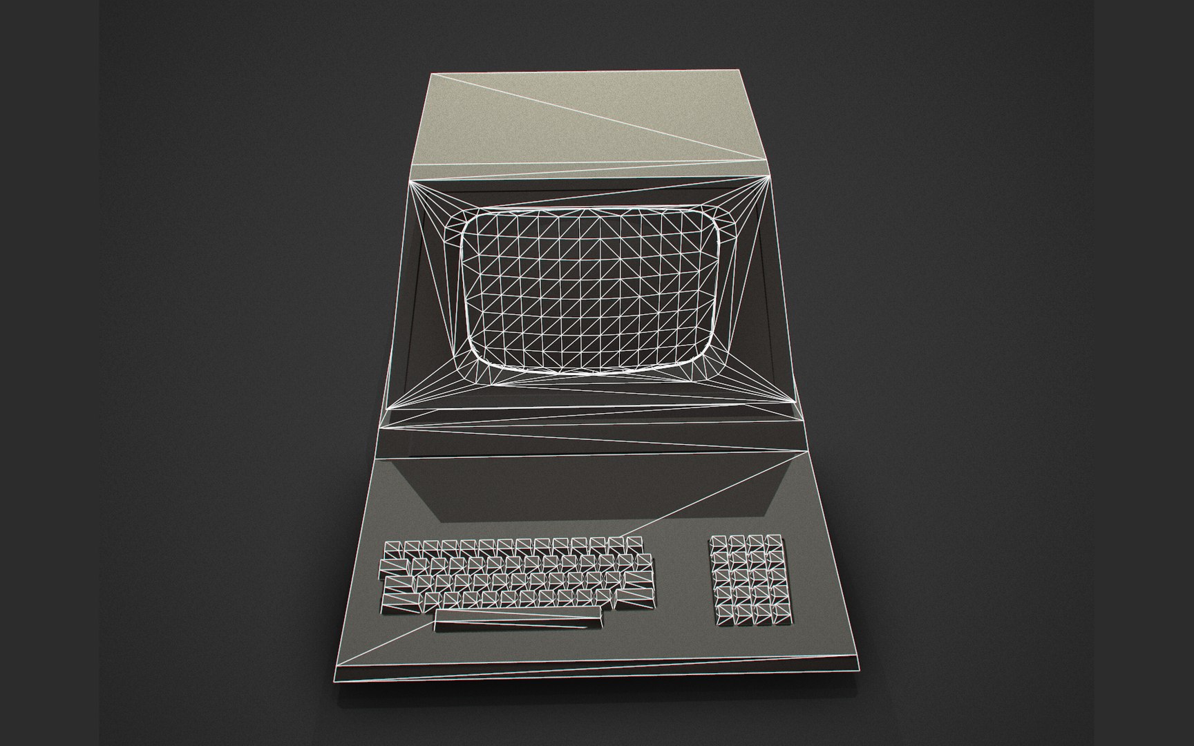 Ready Retro Computer 3D Model - TurboSquid 1312228