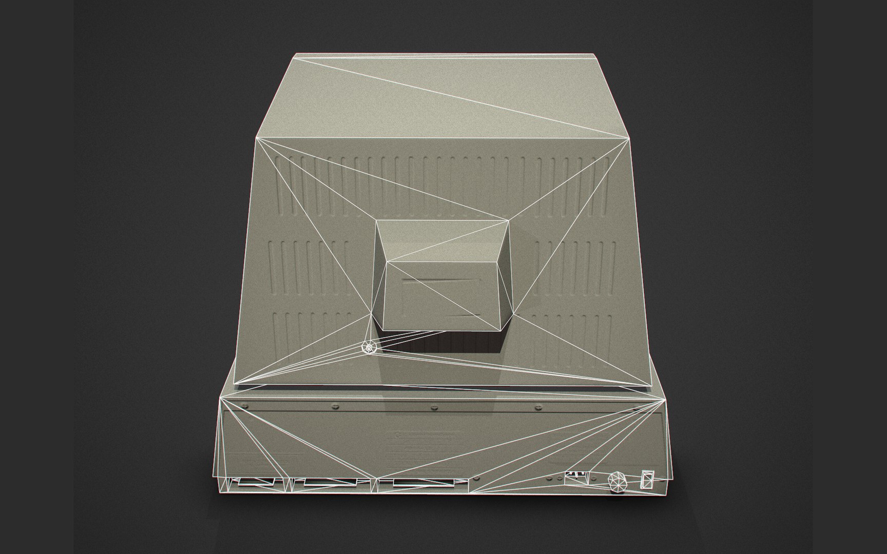 Ready Retro Computer 3D Model - TurboSquid 1312228