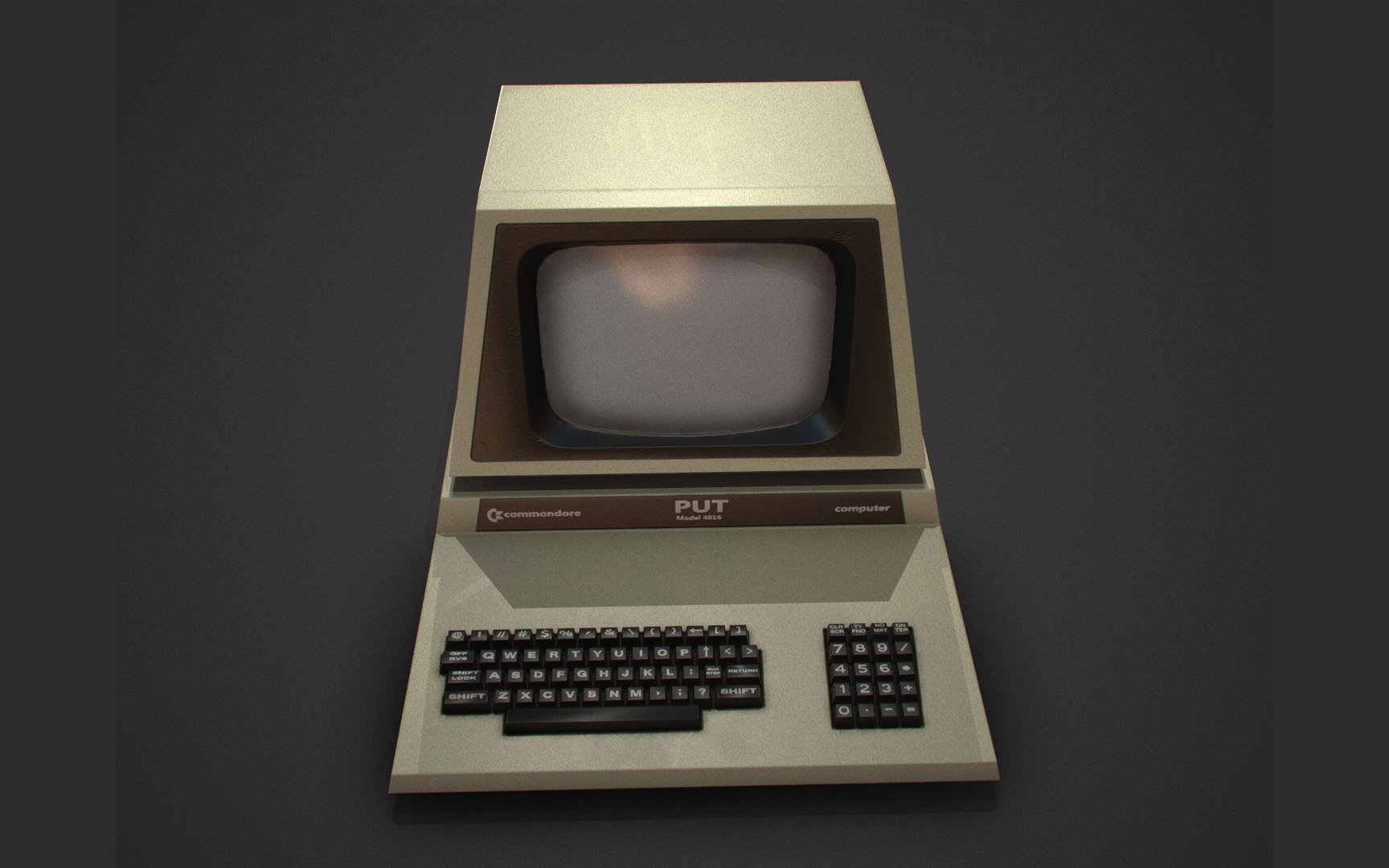 Ready Retro Computer 3D Model - TurboSquid 1312228