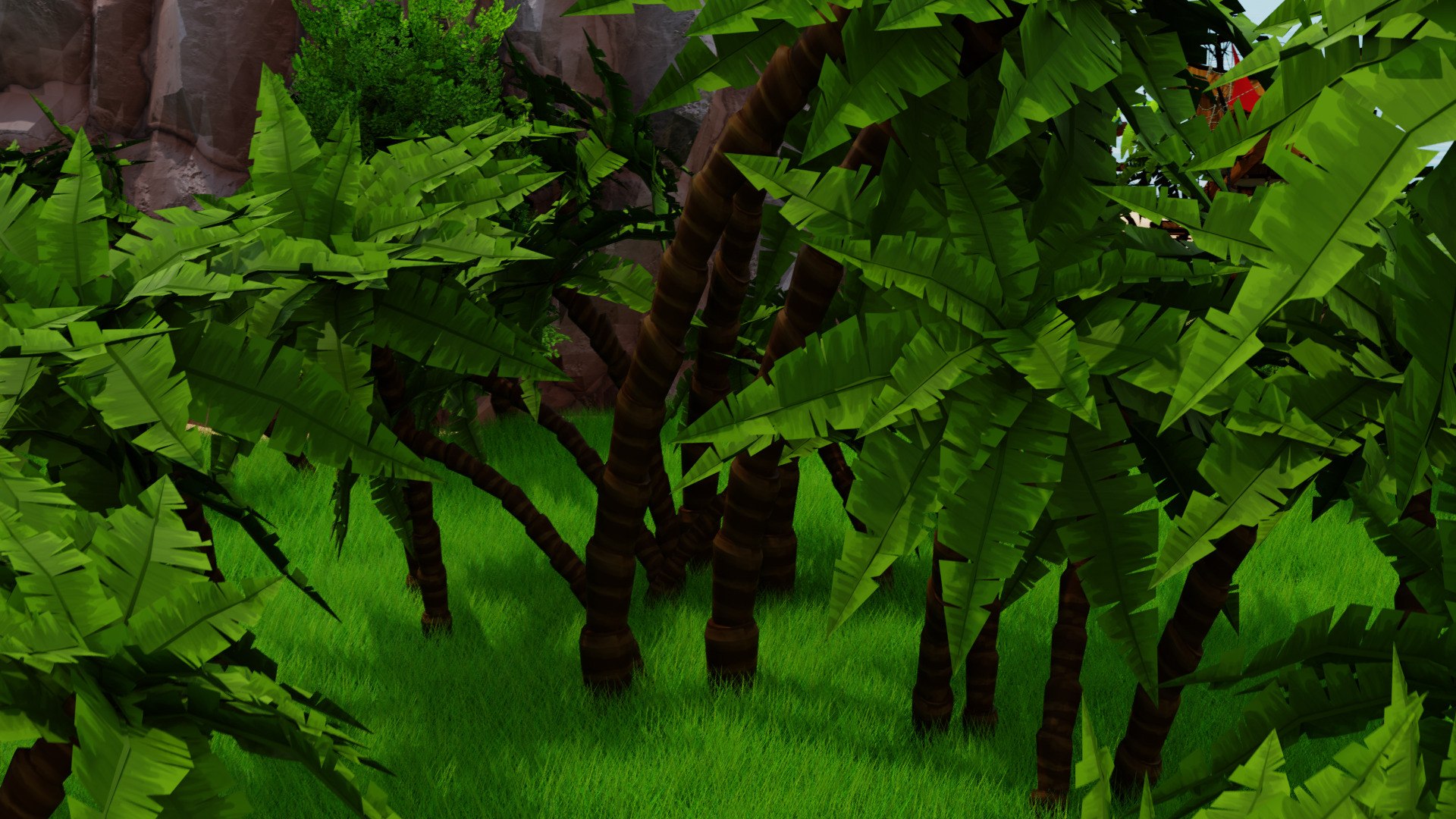 Game-Ready 3D Island Scene With Animated Characters Camera Full ...