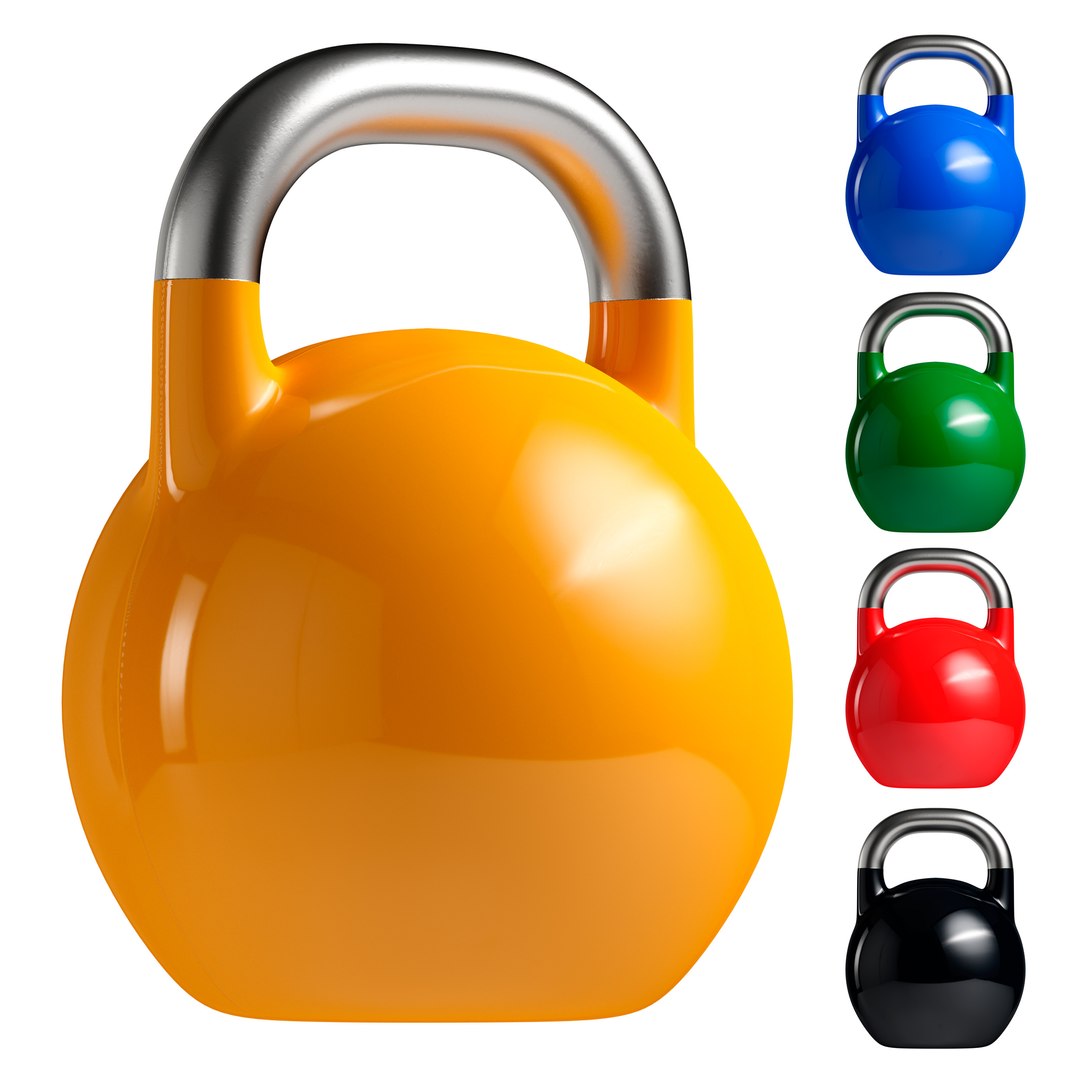 Kettlebell Without Inscriptions Kettlebells Multi-colored Model ...