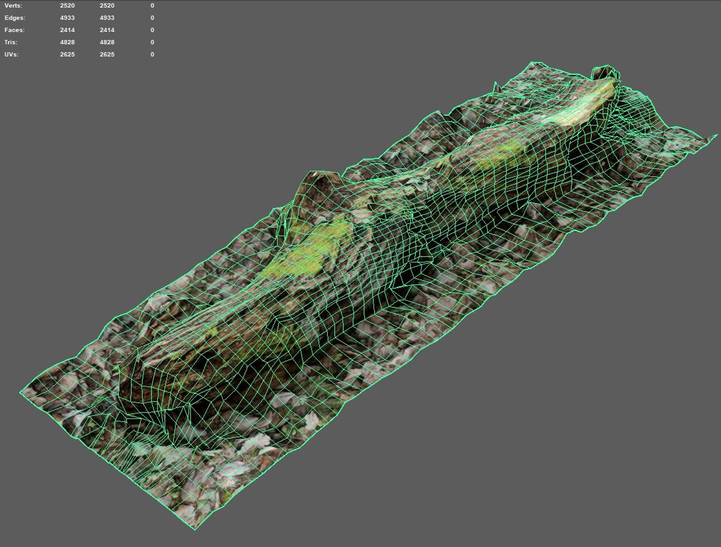 3D Log Photogrammetry Scan - TurboSquid 1411337