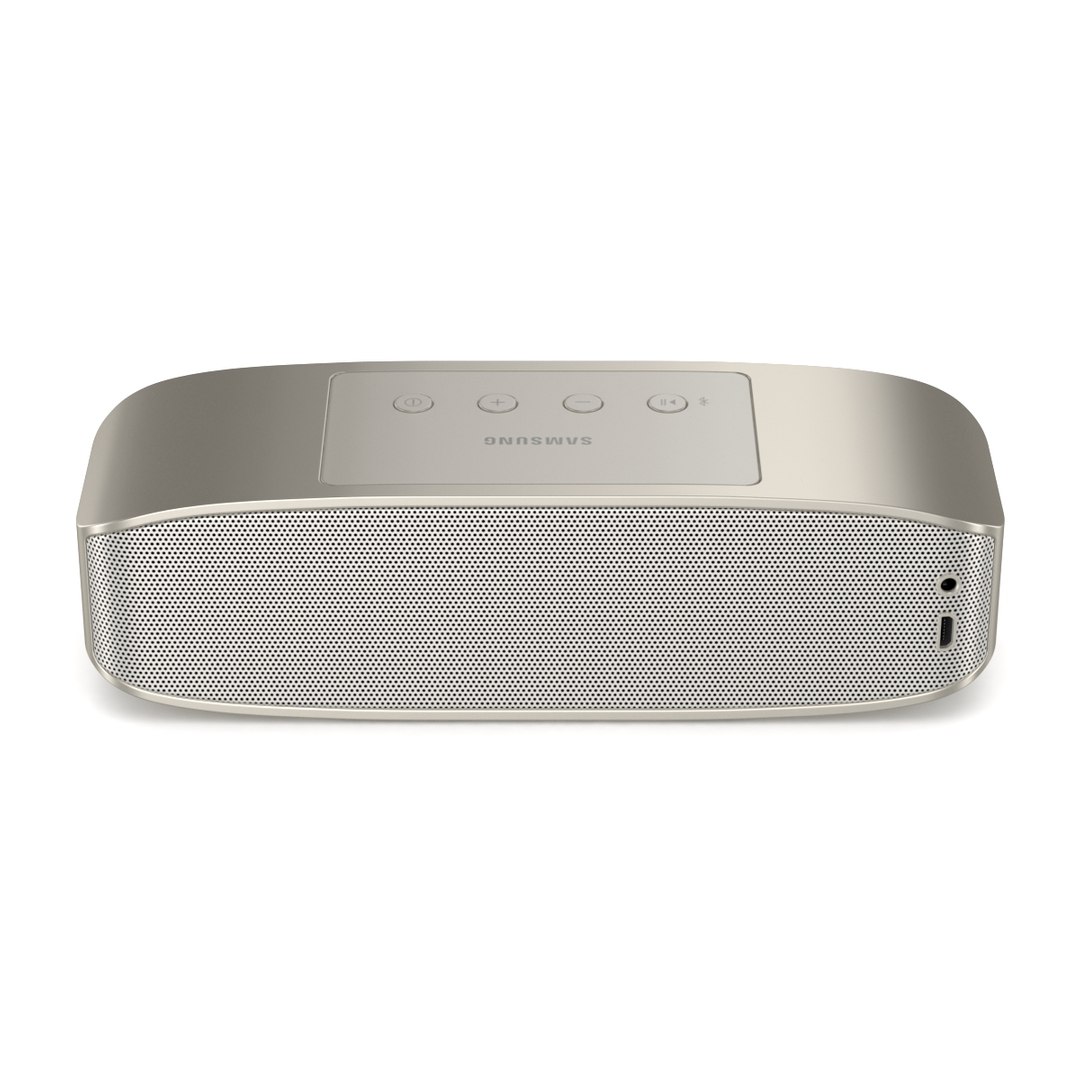 3D Model Samsung Speaker Bluetooth - TurboSquid 1268874