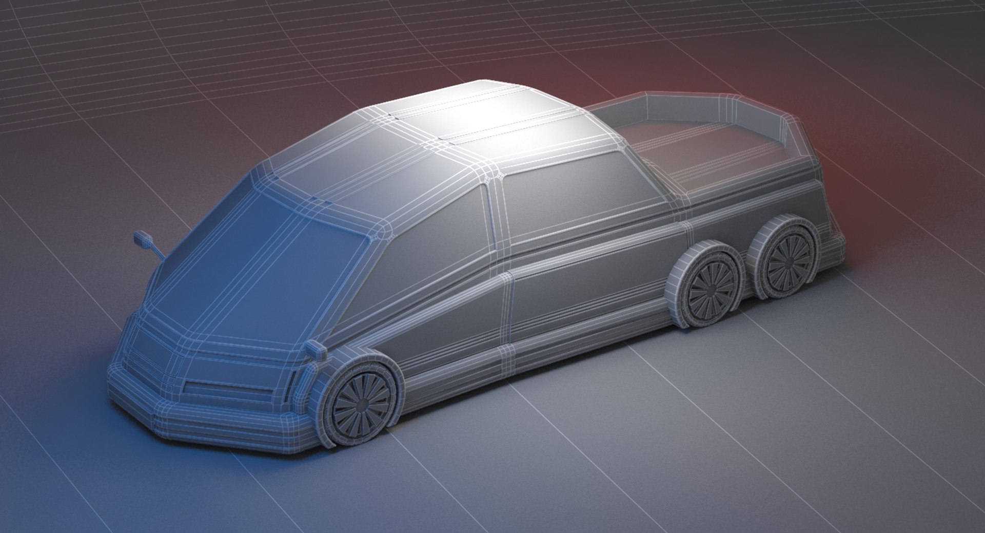 Futuristic Transport Vehicle Model - TurboSquid 1559849