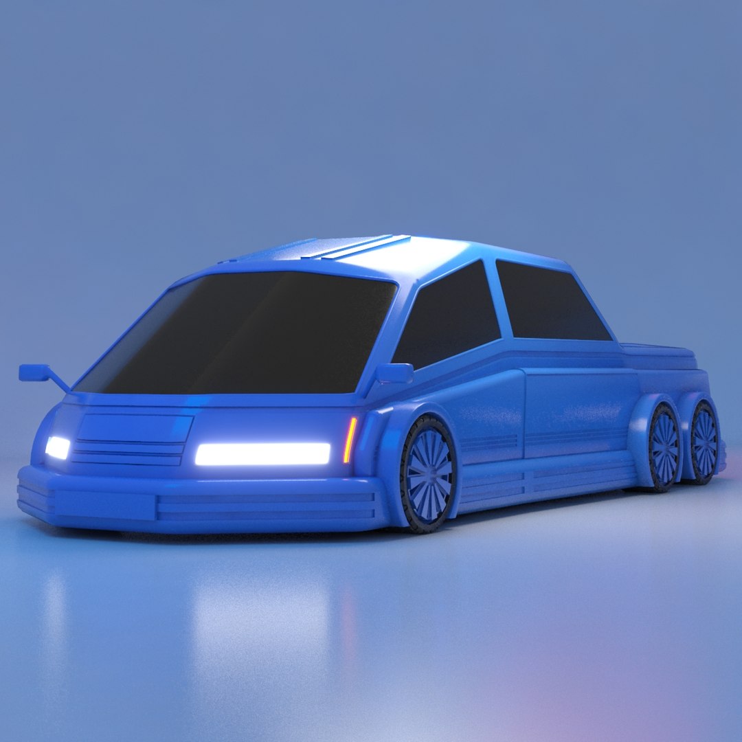 Futuristic Transport Vehicle Model - TurboSquid 1559849