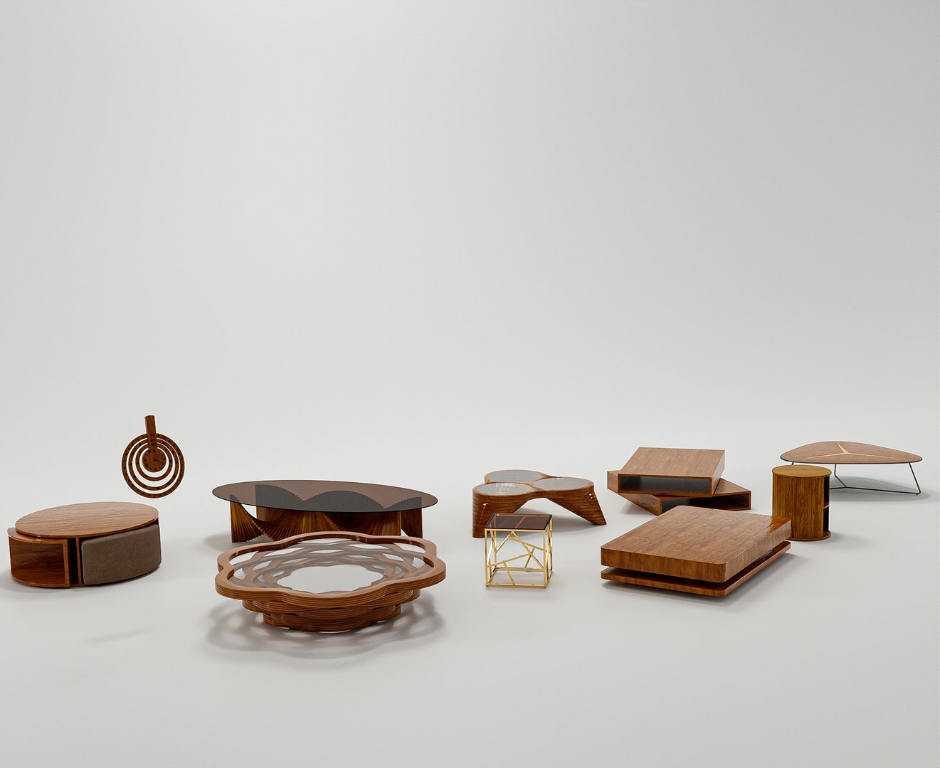 3D Furniture Set Model - TurboSquid 2001334