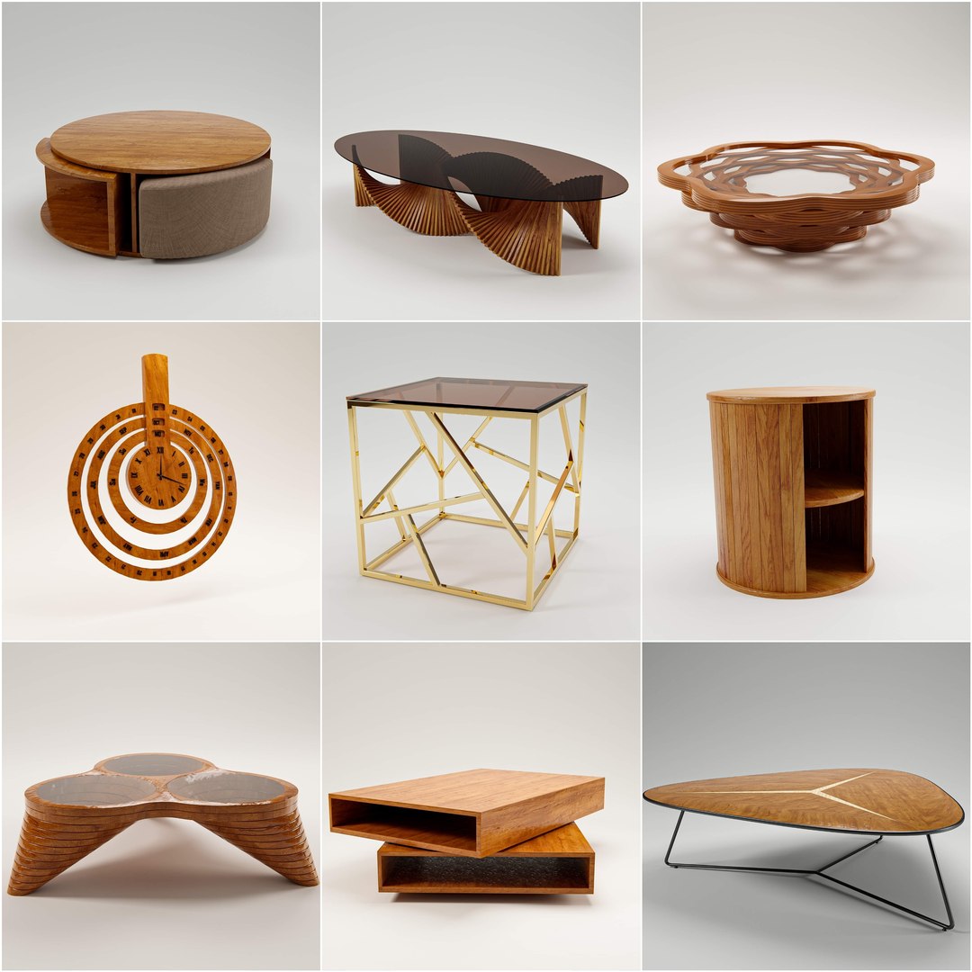 3D Furniture Set Model - TurboSquid 2001334