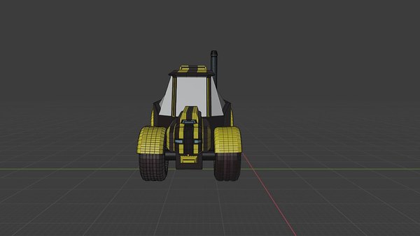modelo 3d Cyber Tractor, Camión 1.0 gratis - TurboSquid 1674030