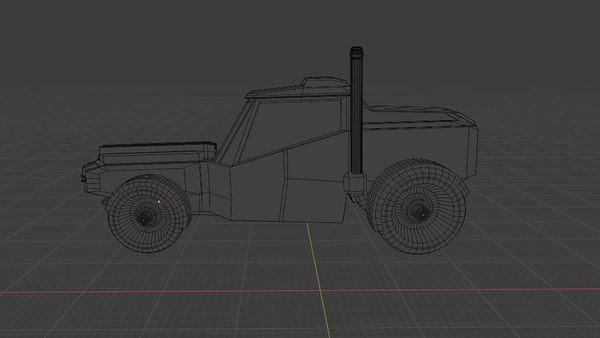 modelo 3d Cyber Tractor, Camión 1.0 gratis - TurboSquid 1674030