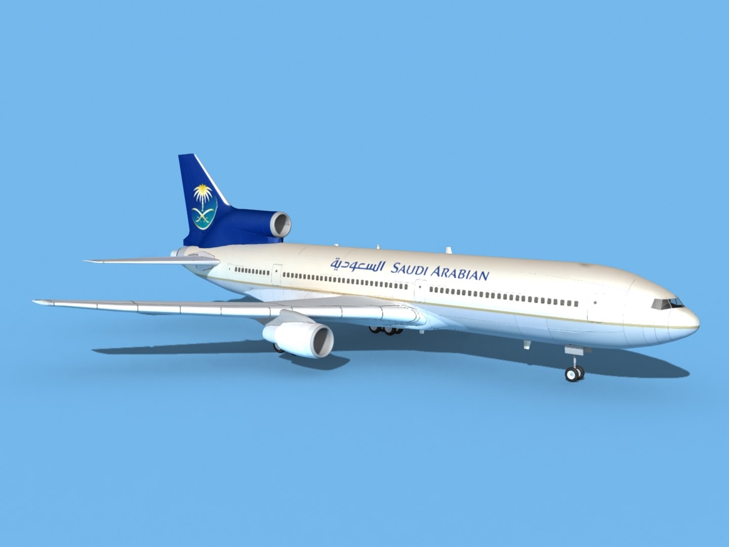 Lockheed L-1011-10 3D Model - TurboSquid 1488948
