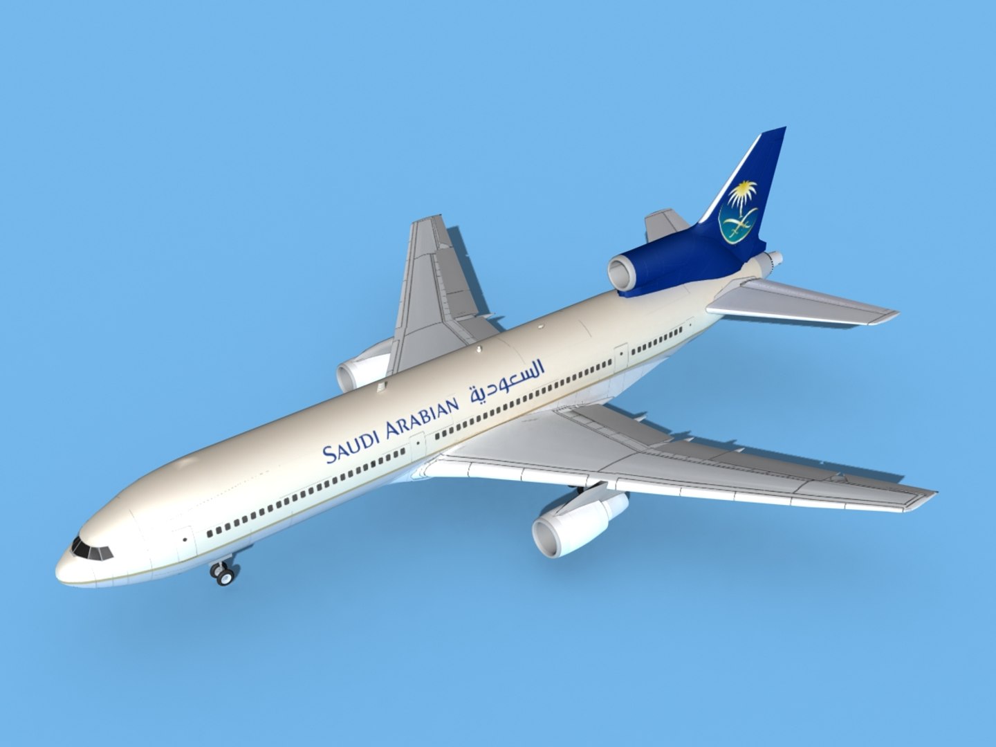 Lockheed L-1011-10 3D Model - TurboSquid 1488948