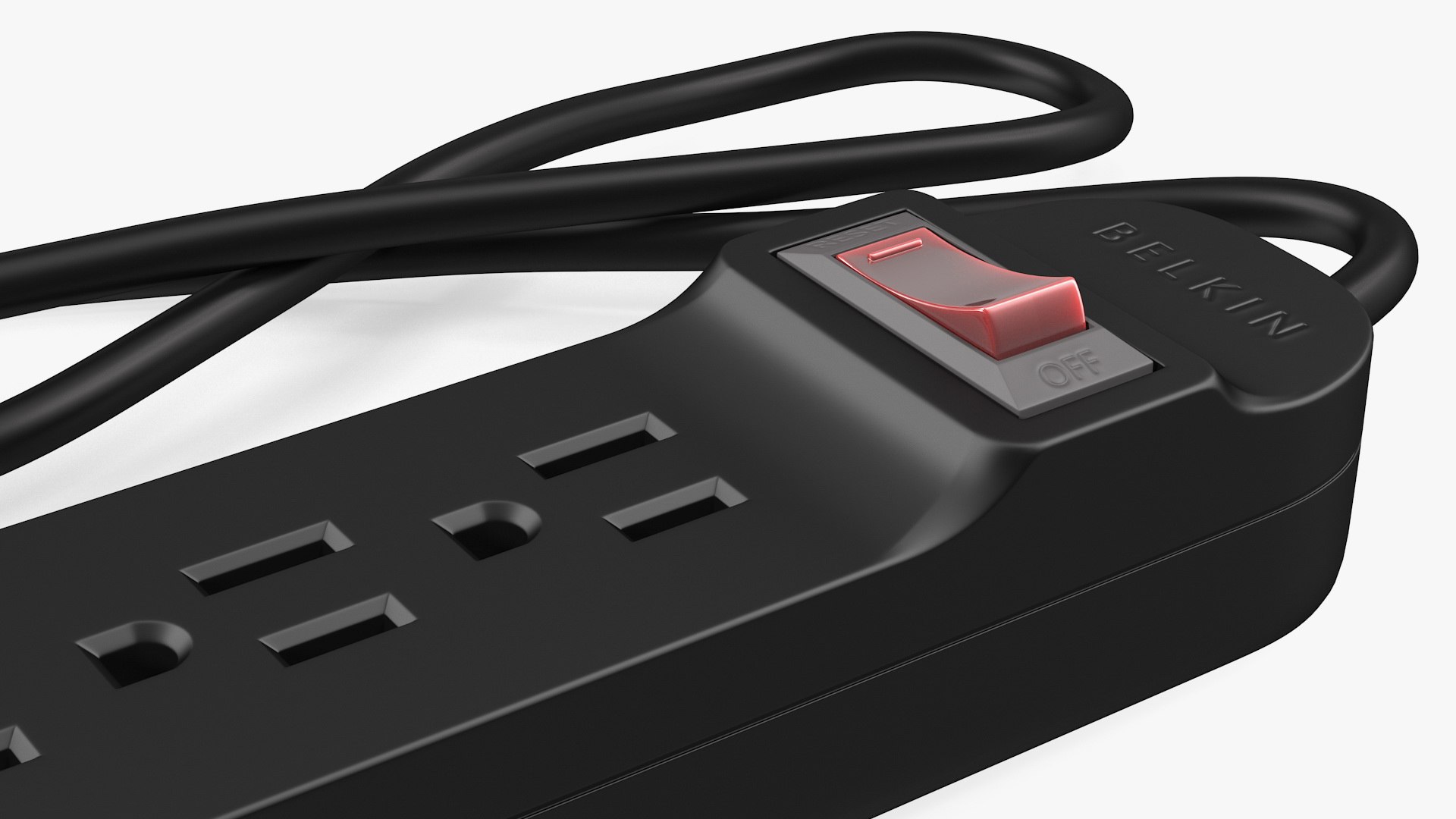 3D 3 Outlets Smart Black - TurboSquid 1452132