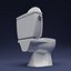 3D Realistic Toilet - TurboSquid 1318478