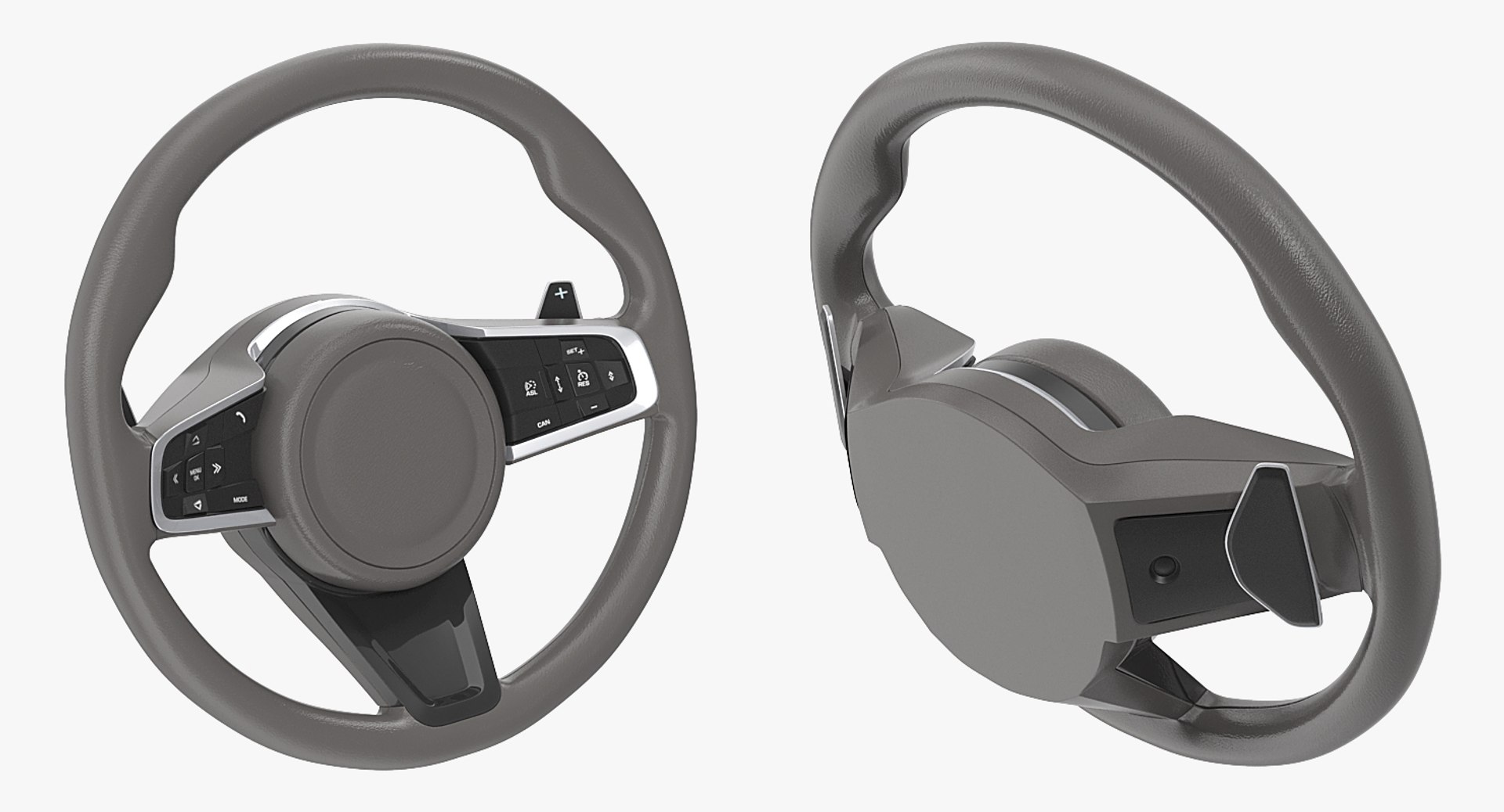 Car Dummy Steering Wheel 3D Model - TurboSquid 1296435