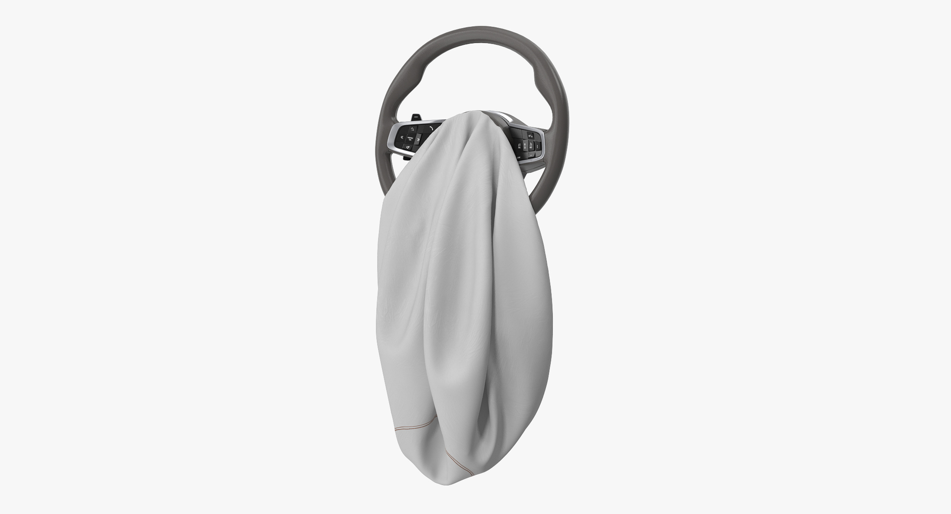 Car Dummy Steering Wheel 3D Model - TurboSquid 1296435